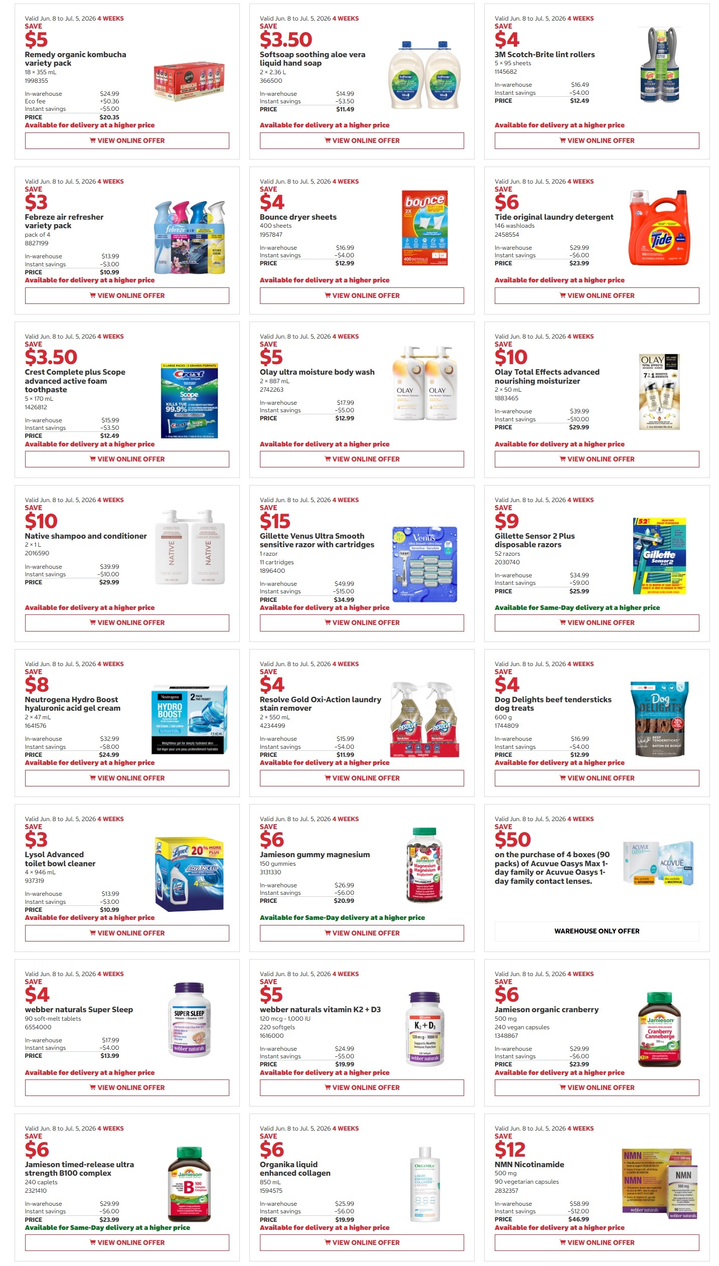 Costco Weekly Ad Circular 7/5/2026
