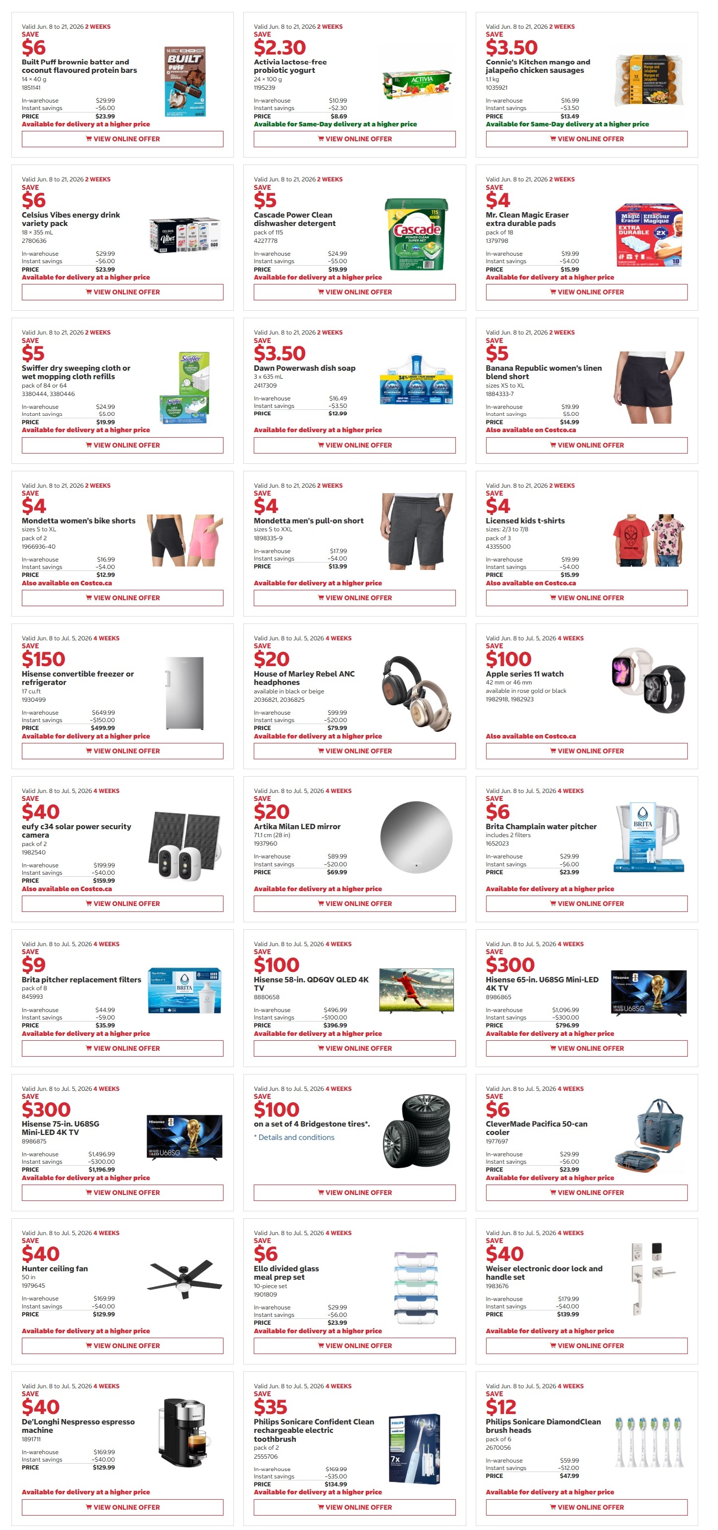 Costco Weekly Ad Circular 6/28/2026
