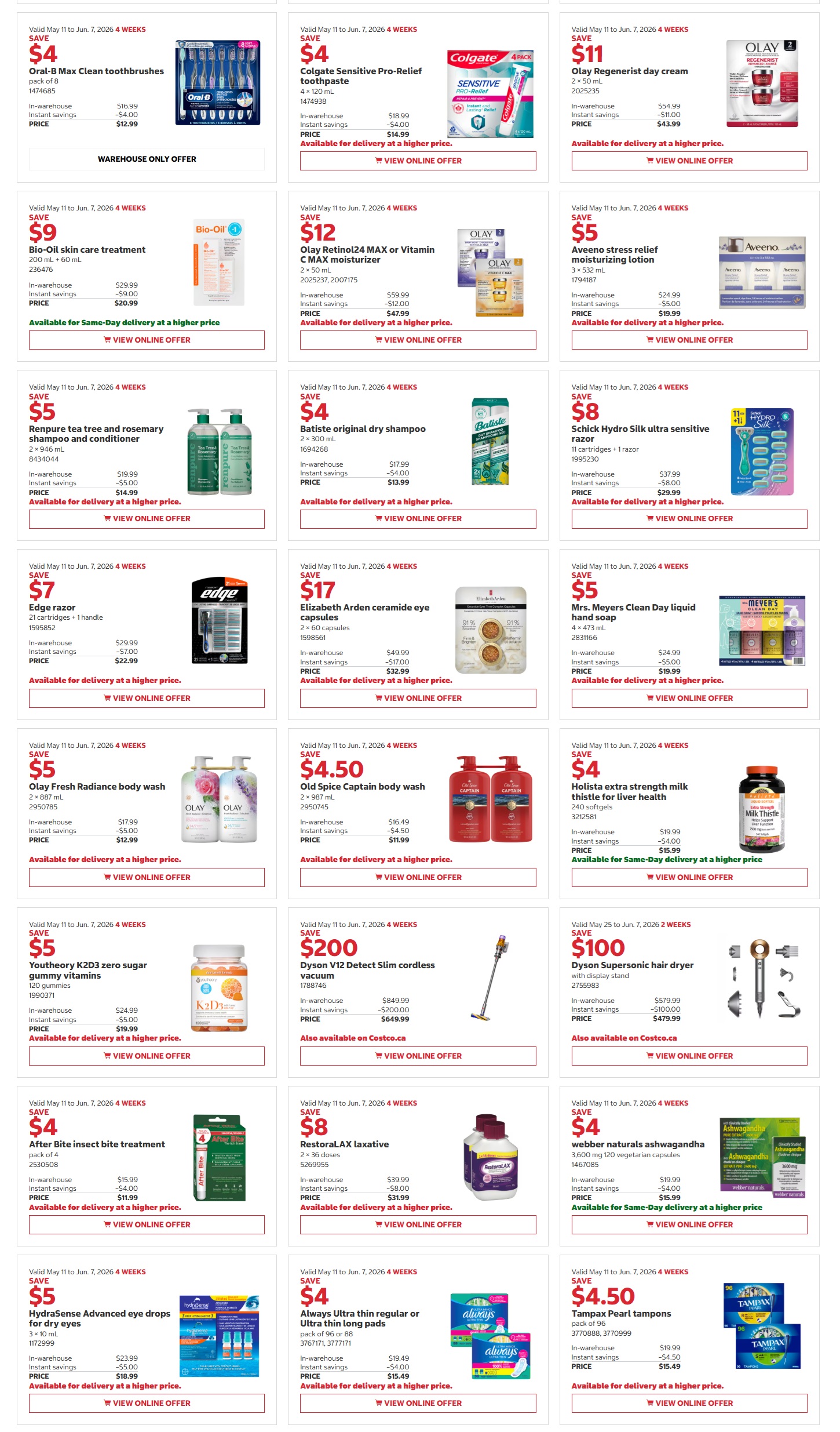 Costco Weekly Ad Circular 6/7/2026
