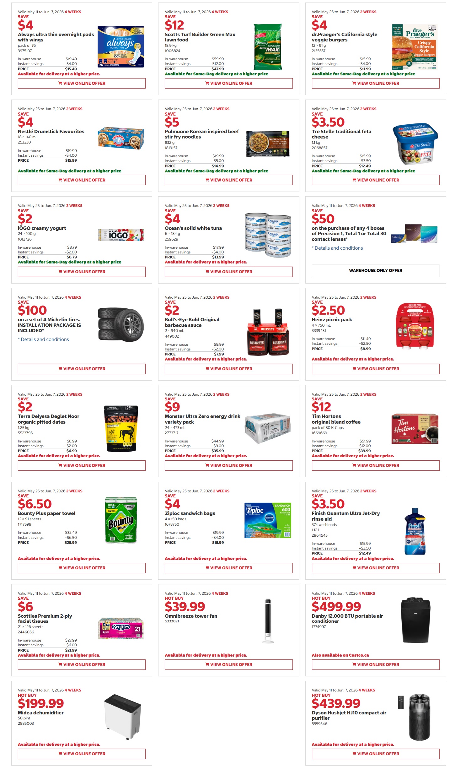 Costco Weekly Ad Circular 6/7/2026